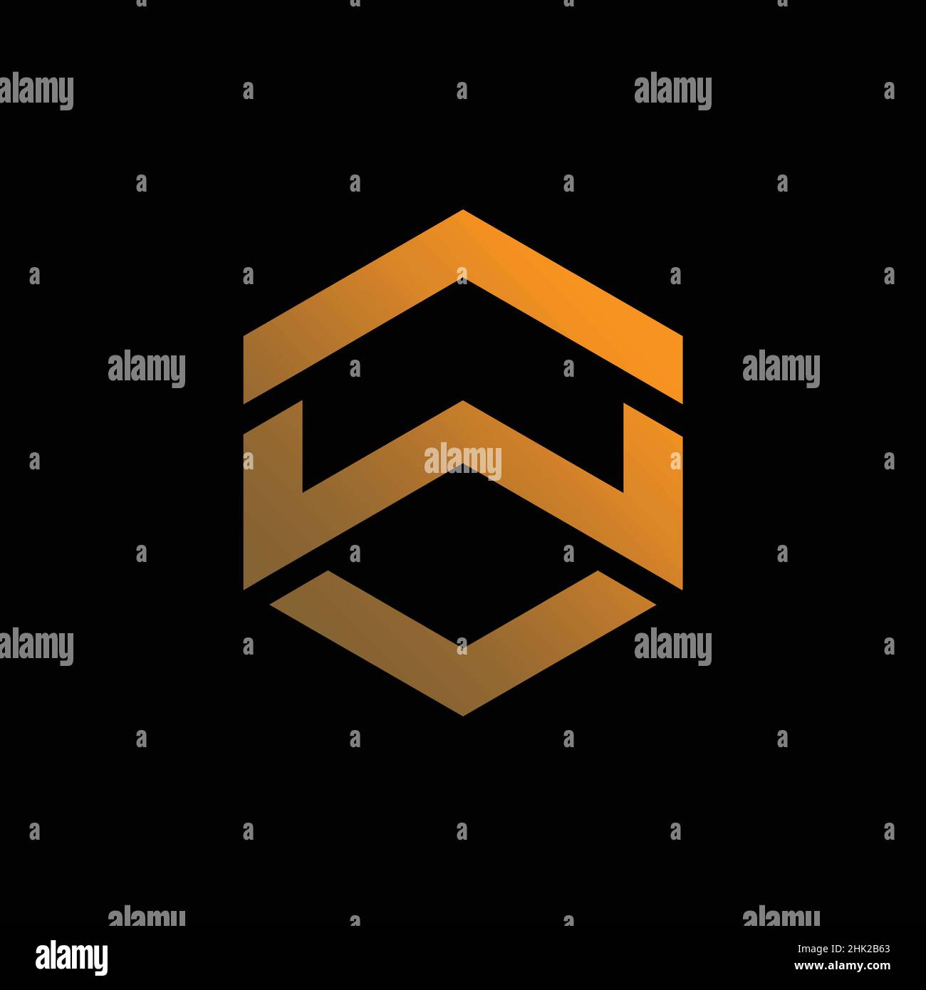 Modern w building sign Stock Vector Images - Alamy