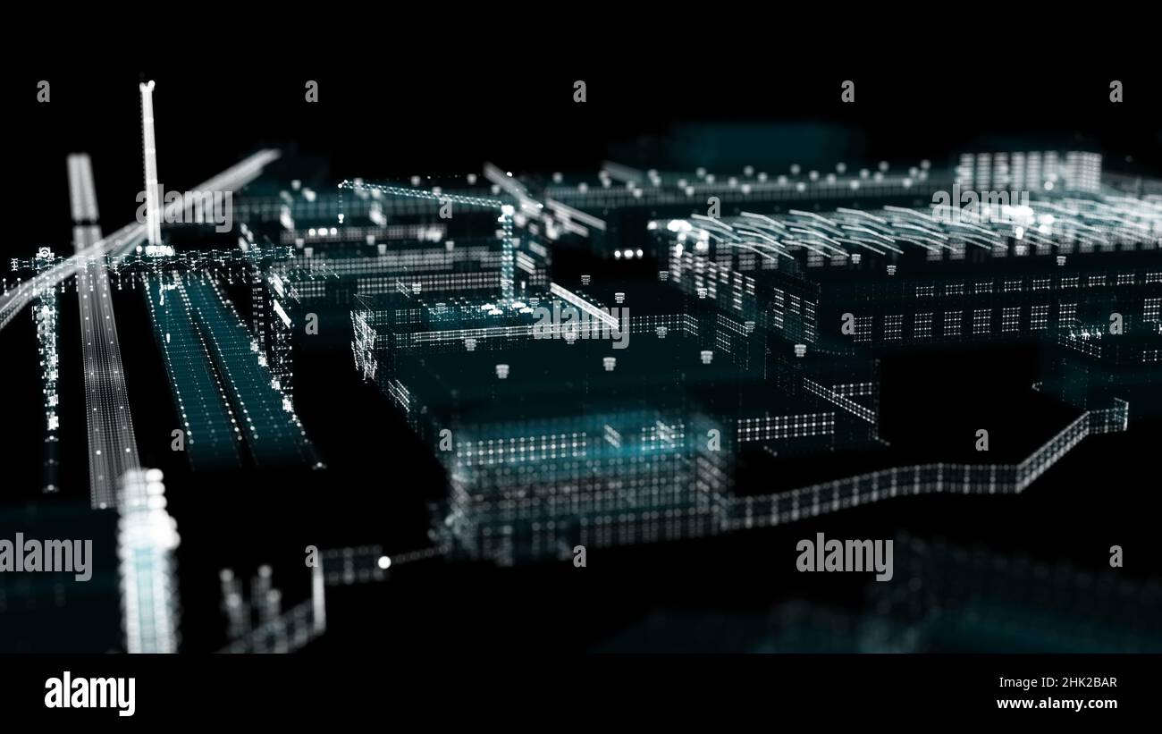 Industrial technology concept. Industry 4.0 Stock Photo - Alamy