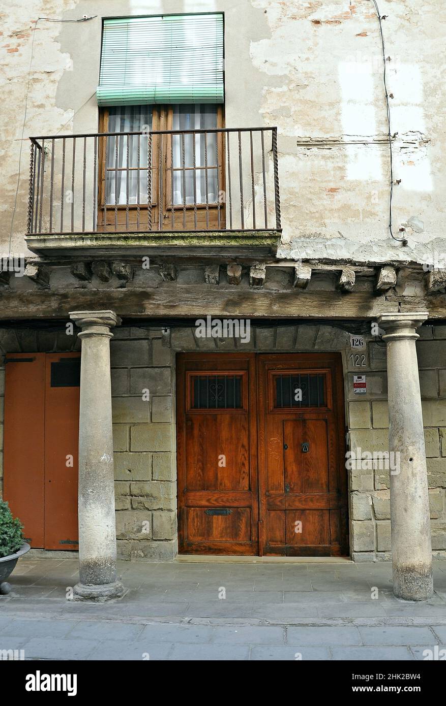 Old town of Cervera in the region of Segarra province of Lèrida ...
