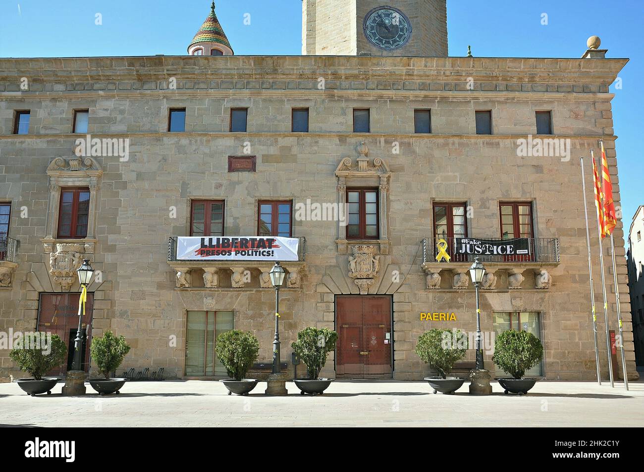 Municipality of Cervera of the region of the Segarra province of Lérida ...