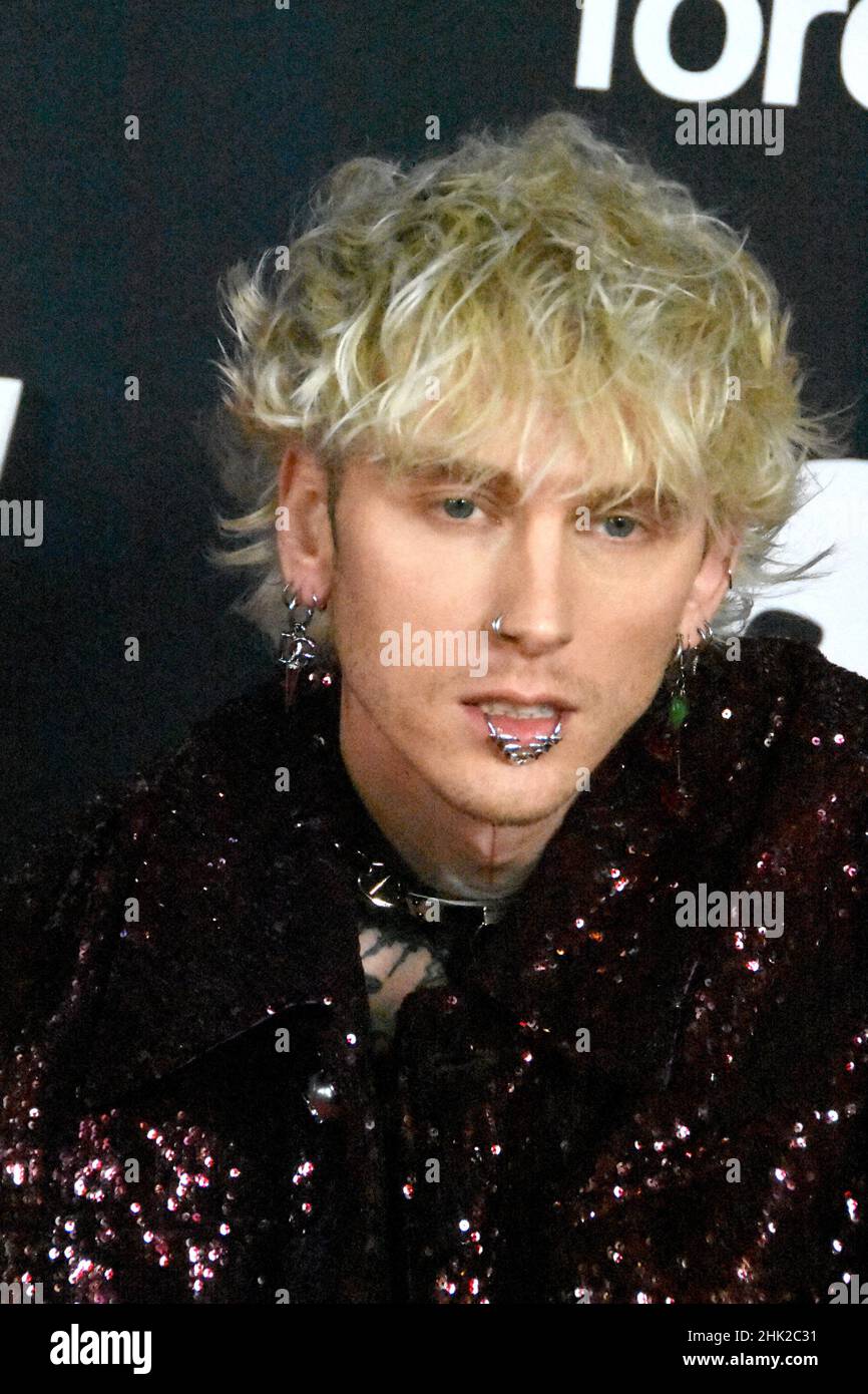 Los Angeles, California, USA 1st February 2022 Musician/Singer Machine ...