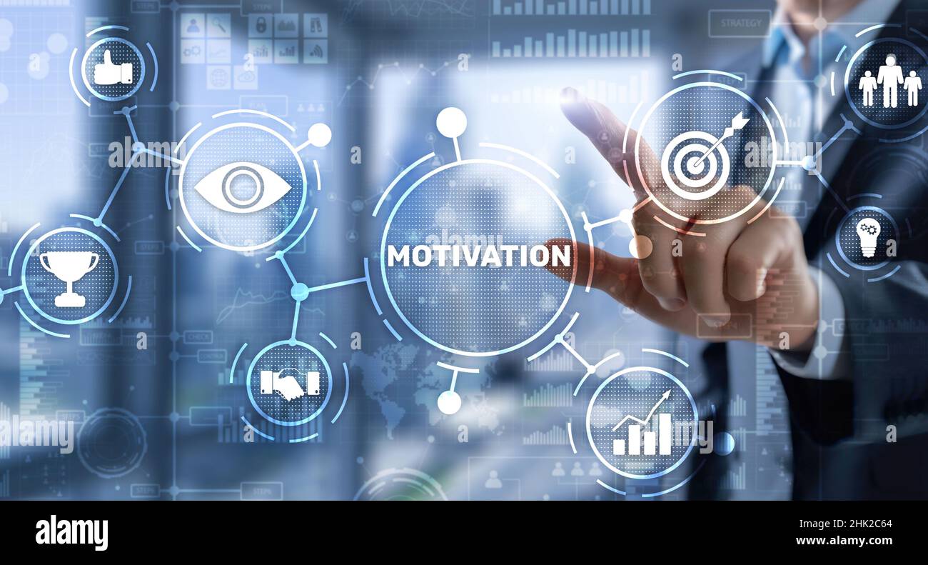 Motivation personality development concept. Achieving any goals Stock ...