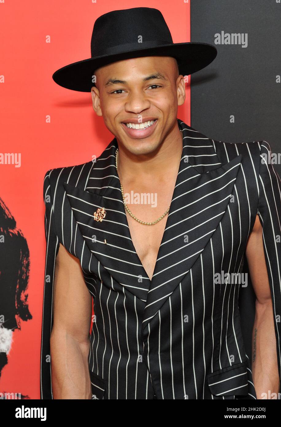 Darius Wright attends the opening of "MJ" The Michael Jackson Musical ...