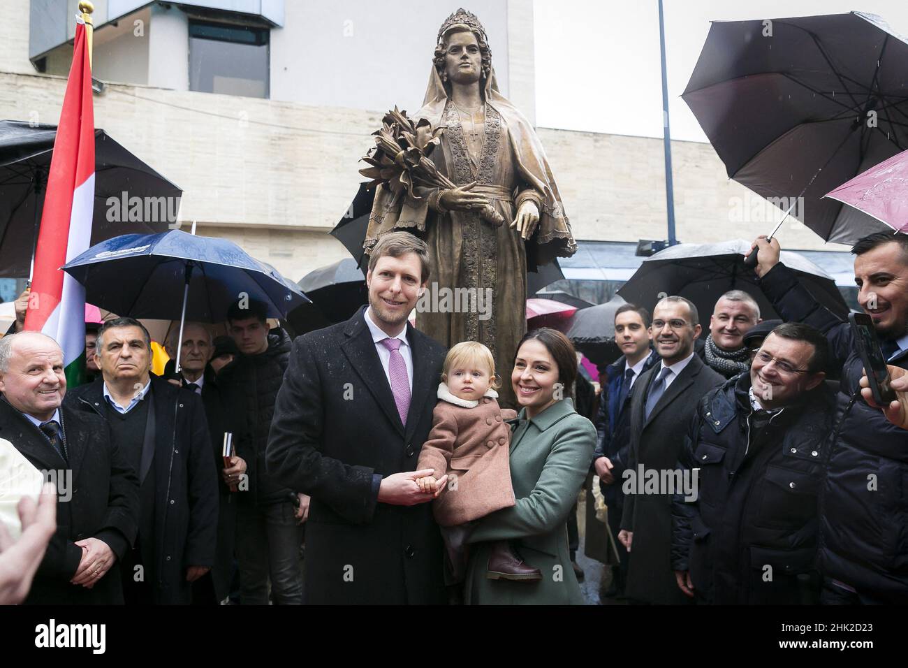 Tirana, Albania, February 1, 2022, Prince Leka of Albanians and ...