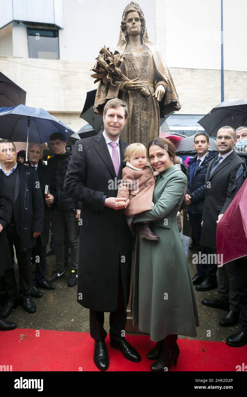 Tirana, Albania, February 1, 2022, Prince Leka of Albanians and ...