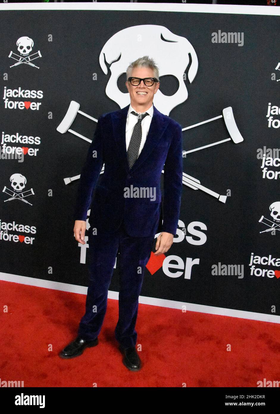 Los Angeles, California, USA 1st February 2022 Actor Johnny Knoxville ...