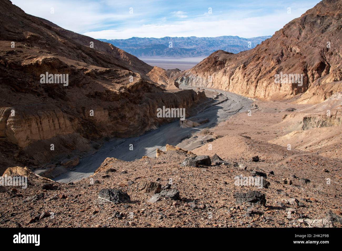 Mosaic Canyon features fascinating geological formations, and is a huge ...