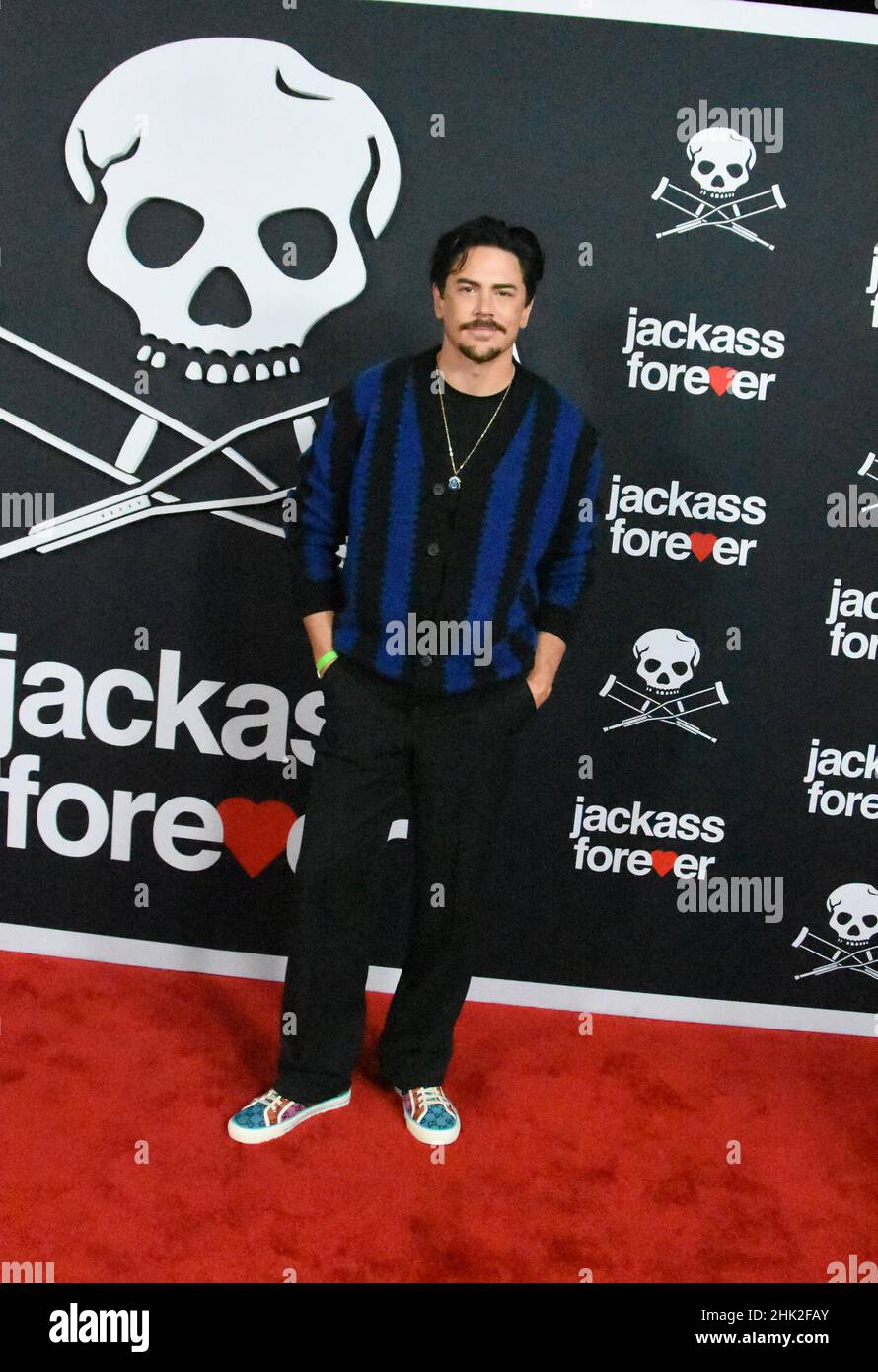 Los Angeles, California, USA 1st February 2022 Actor Tom Sandoval ...