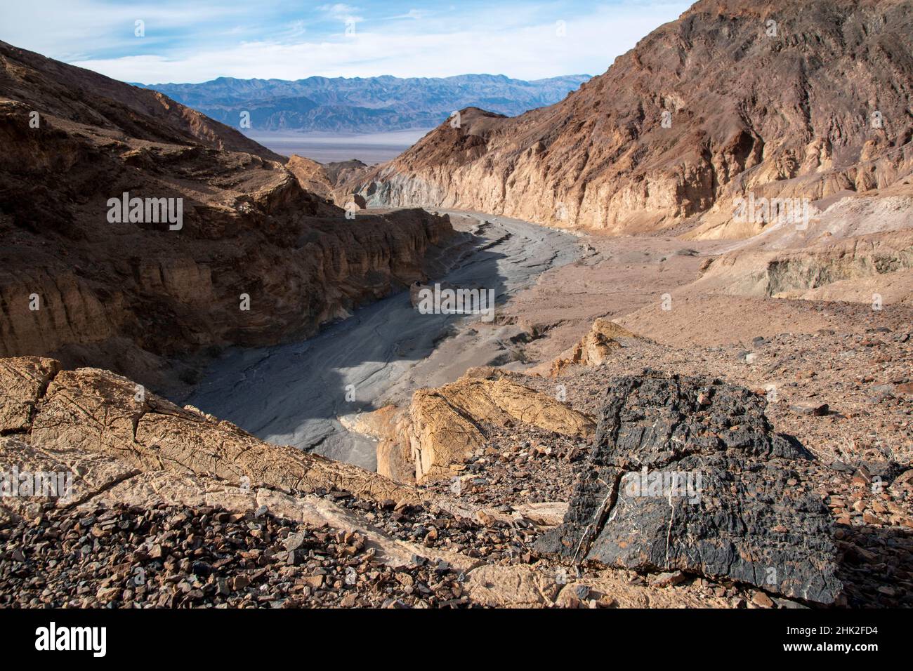 Mosaic Canyon features fascinating geological formations, and is a huge ...