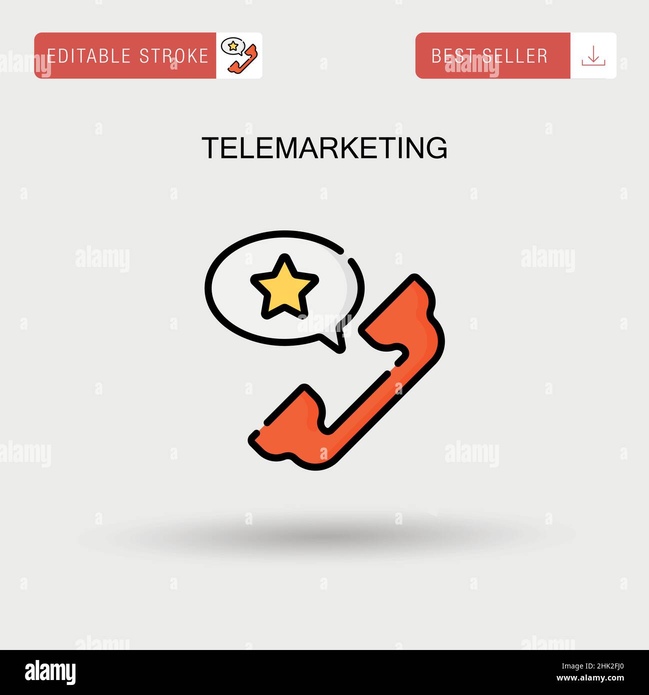 Telemarketing call center office Stock Vector Images - Alamy