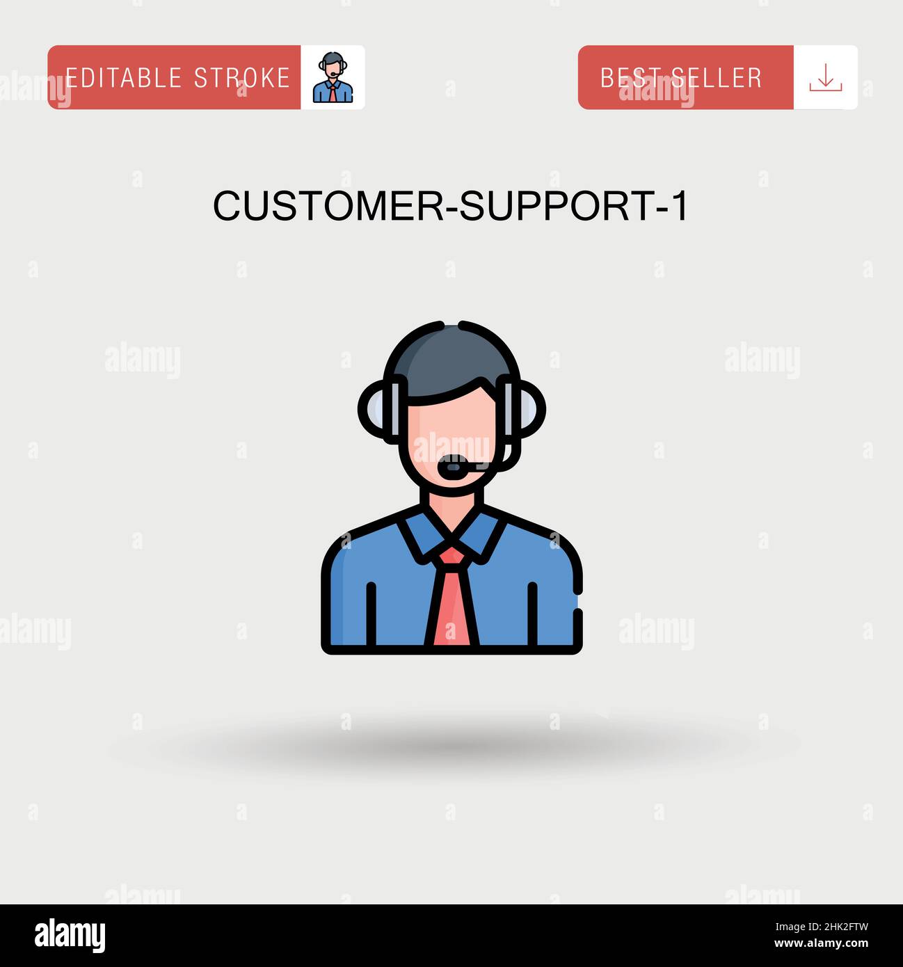 Customer service women Stock Vector Images - Alamy