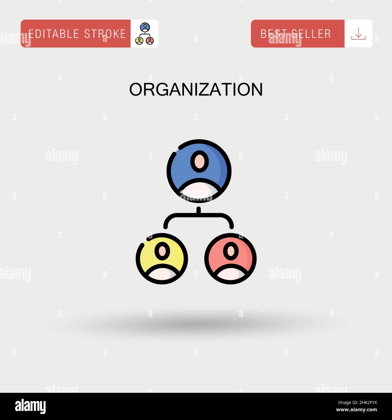 Concept of organization Stock Vector Images - Alamy