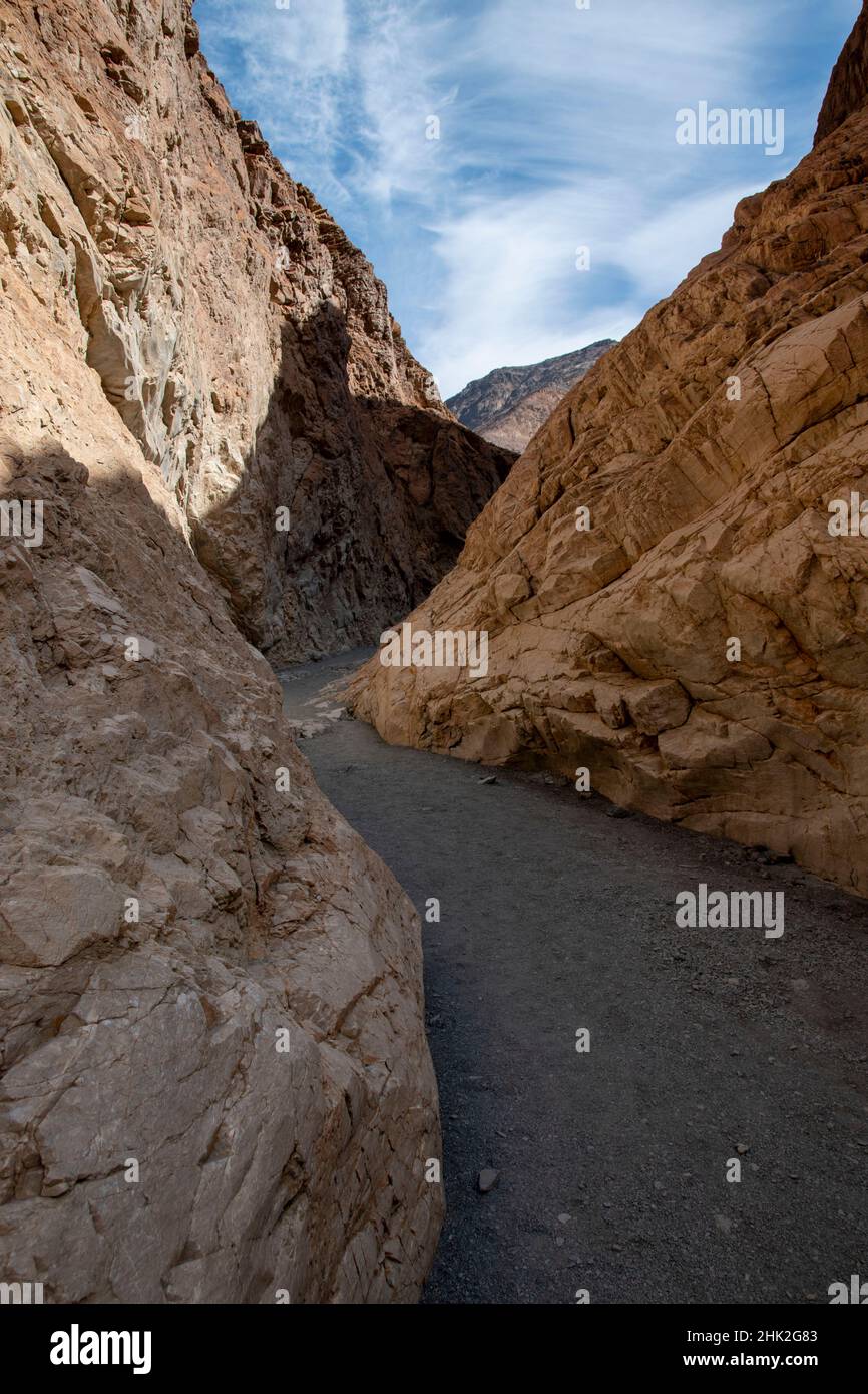 Mosaic Canyon features fascinating geological formations, and is a huge ...