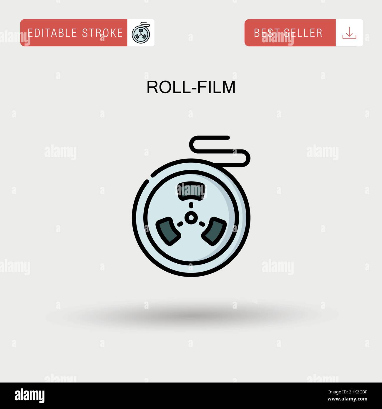 Negative film strip Stock Vector Images - Alamy