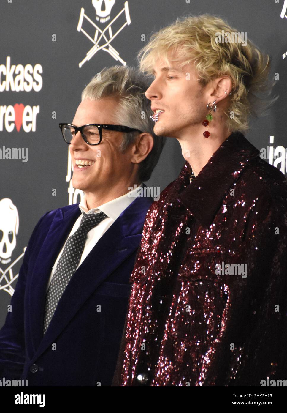 Los Angeles, California, USA 1st February 2022 Actor Johnny Knoxville ...