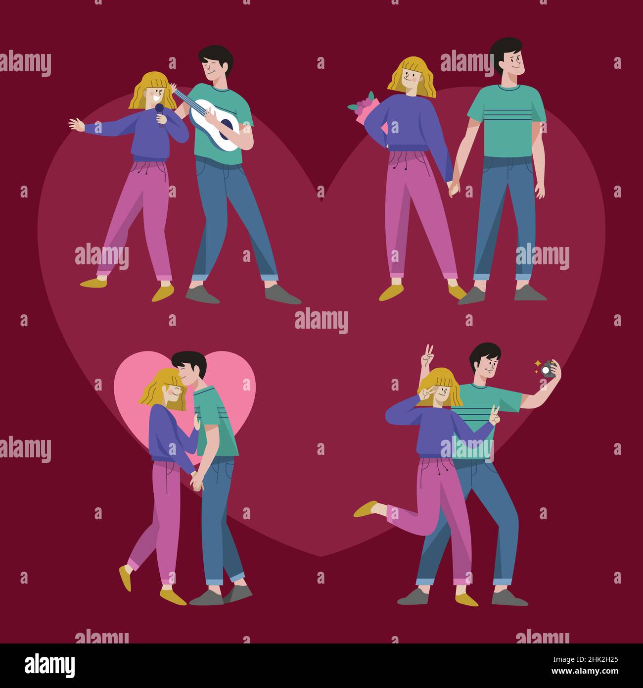 Love collection Stock Vector Images - Alamy