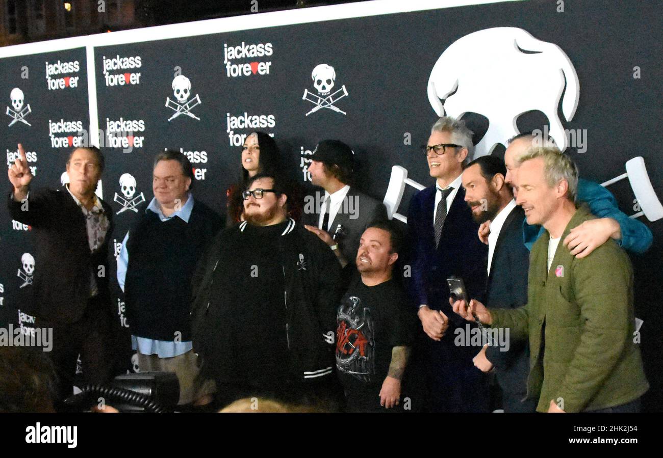 Los Angeles, California, USA 1st February 2022 Actor Johnny Knoxville ...