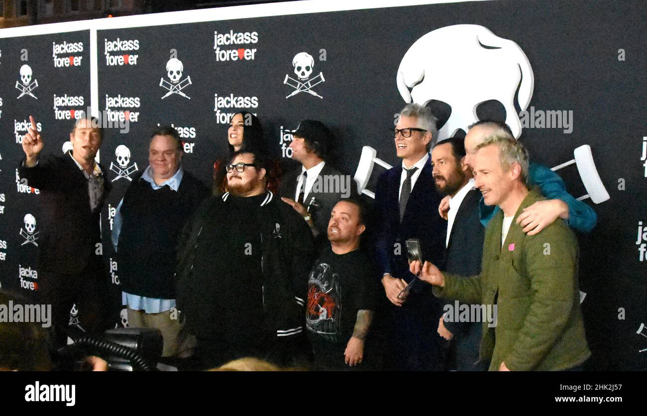 Los Angeles, California, USA 1st February 2022 Actor Johnny Knoxville ...