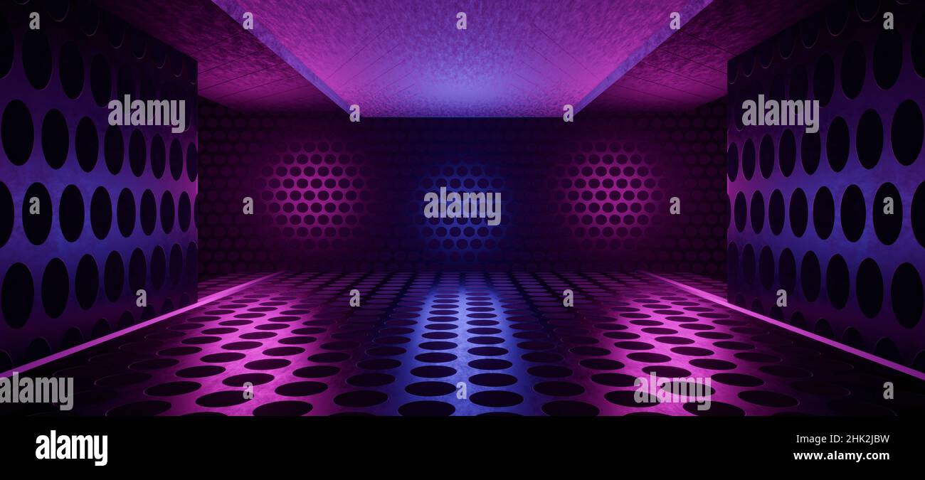 Metallic Retro Synth Laser Neon Modern Sci Fi Futuristic Reflective ...