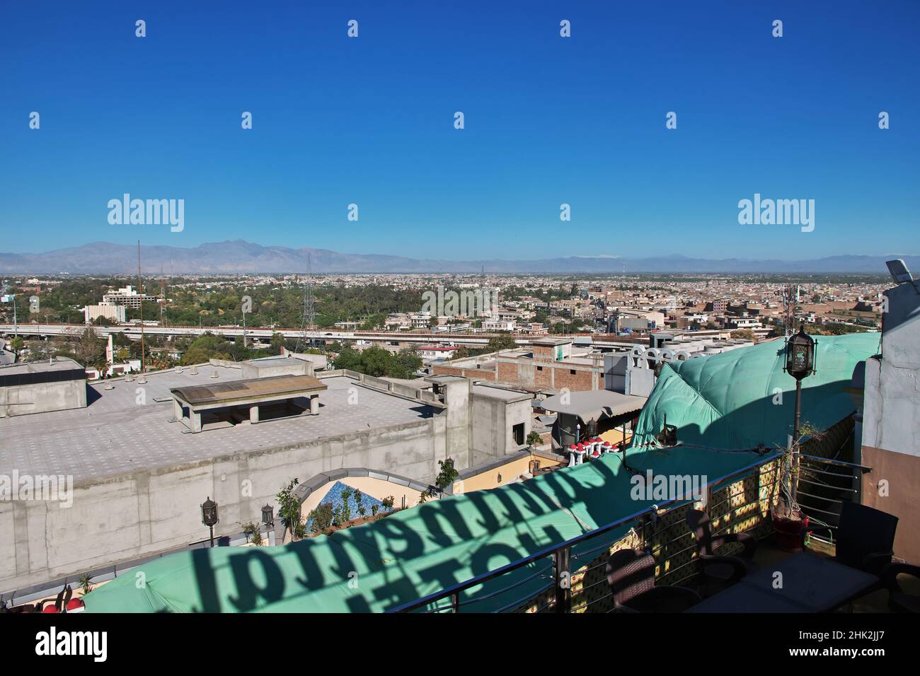 The panoramic view of Peshawar, Pakistan Stock Photo - Alamy