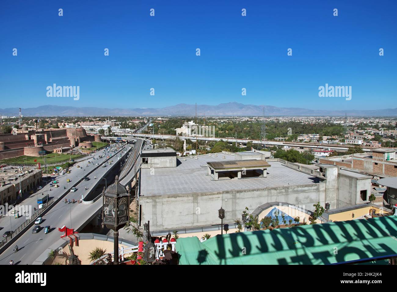 The panoramic view of Peshawar, Pakistan Stock Photo - Alamy