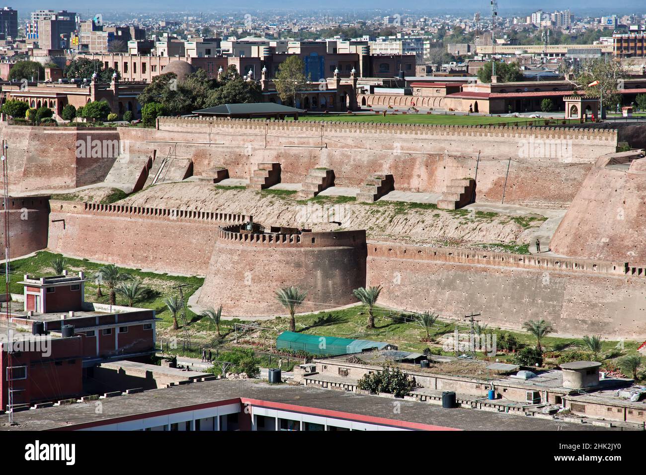 Bala Hissar, the ancient fort in Peshawar, Pakistan Stock Photo - Alamy