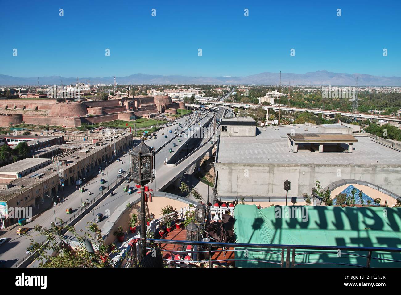 The panoramic view of Peshawar, Pakistan Stock Photo - Alamy
