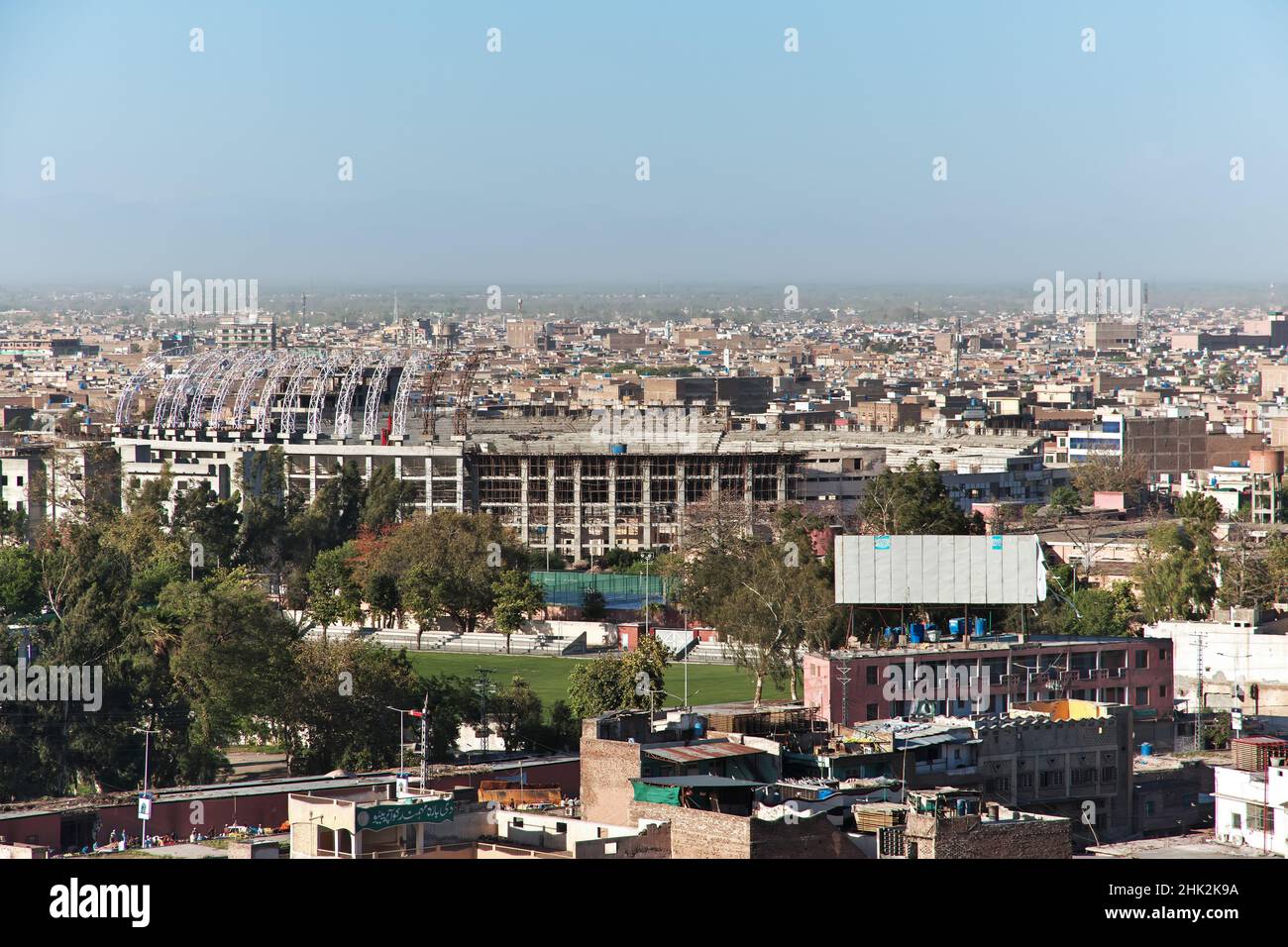 The panoramic view of Peshawar, Pakistan Stock Photo - Alamy