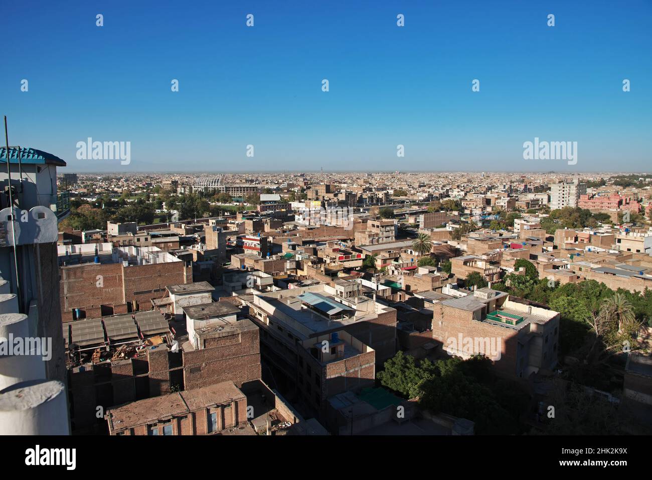The panoramic view of Peshawar, Pakistan Stock Photo - Alamy