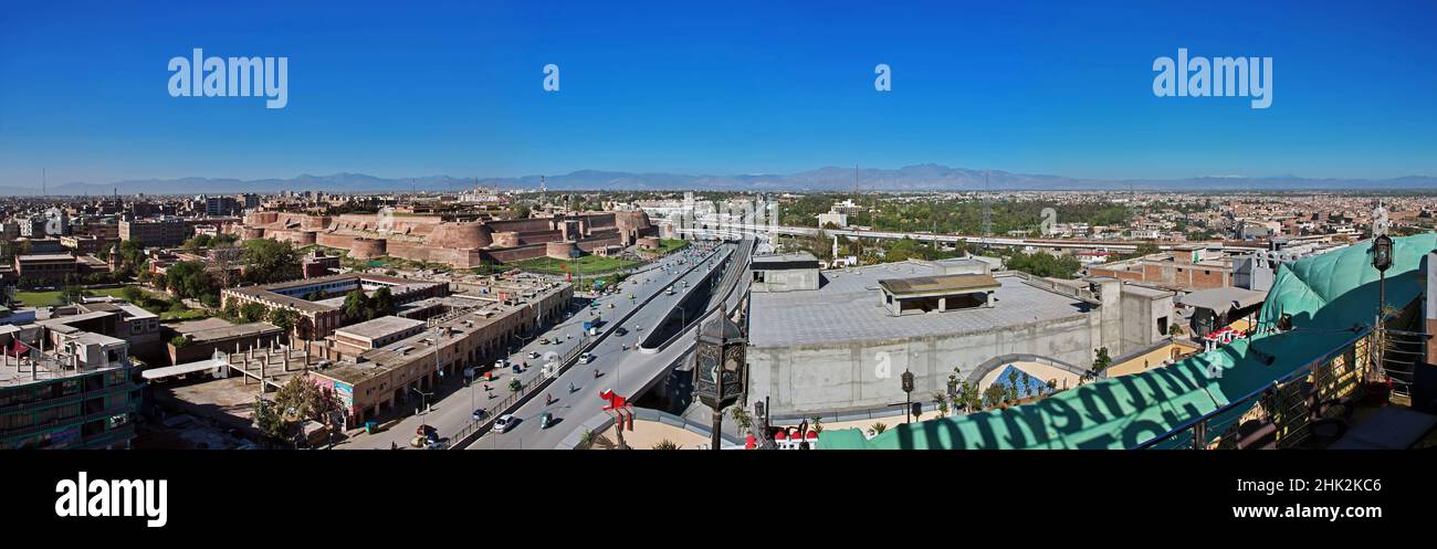The panoramic view of Peshawar, Pakistan Stock Photo - Alamy