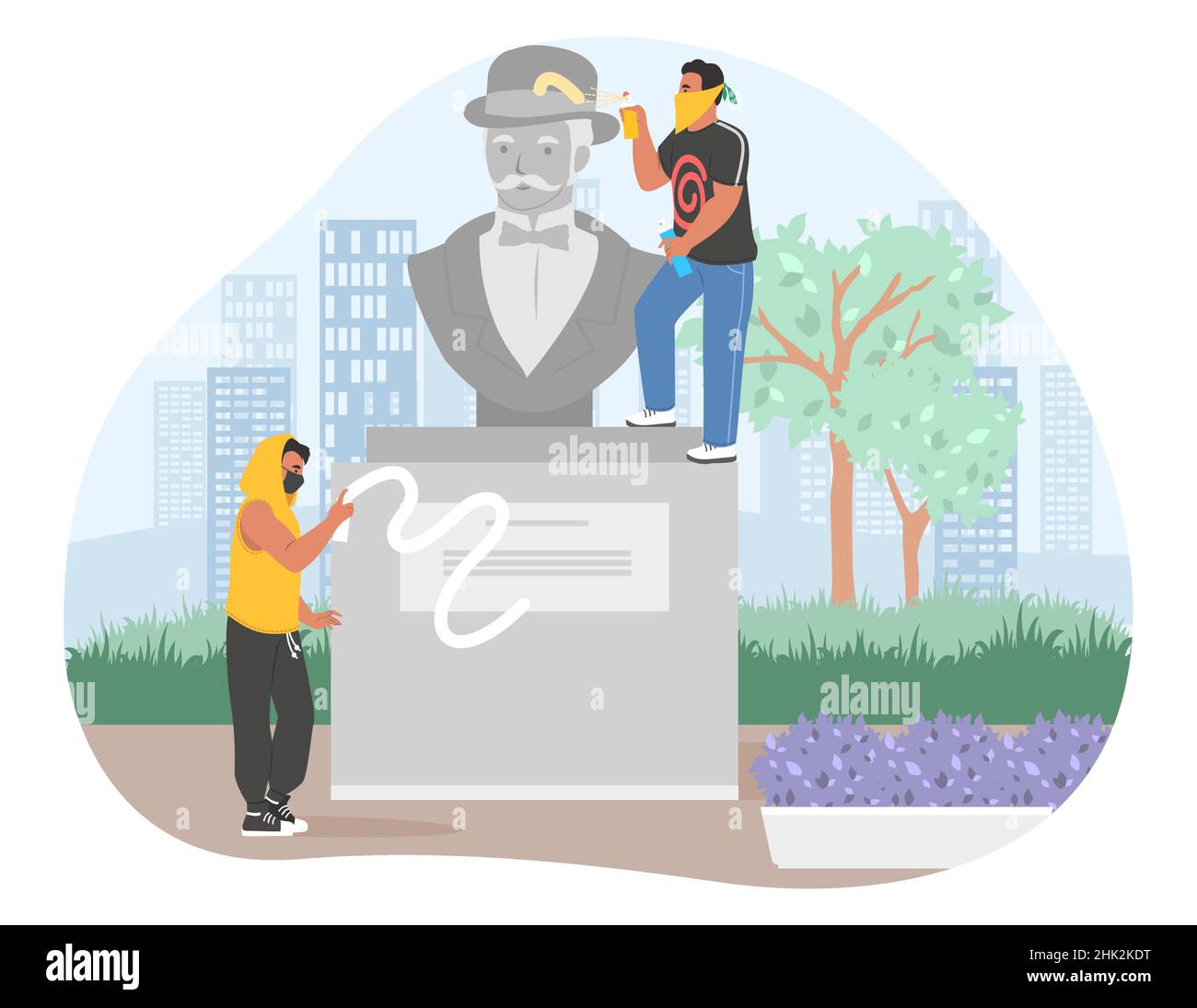 Hooligans graffiti Stock Vector Images - Alamy