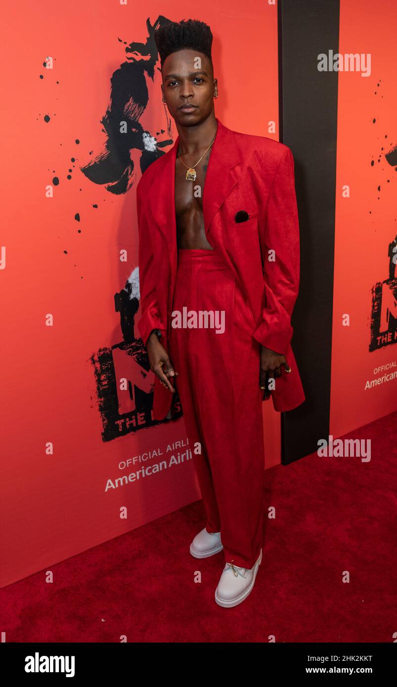 New York, NY - February 1, 2022: Aramie Payton attends "MJ" The Michael ...