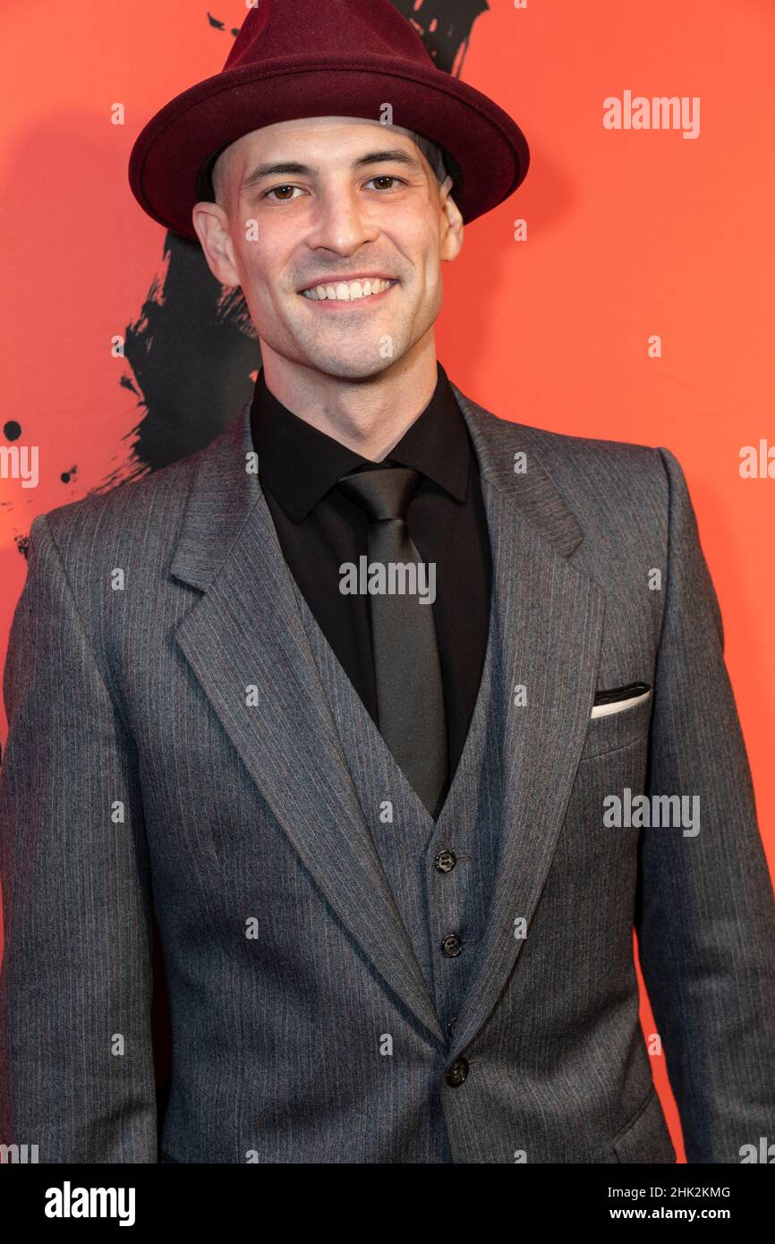 New York, NY - February 1, 2022: Kyle R. Robinson attends New York, NY - February 1, 2022: Kyle R. Robinson attends