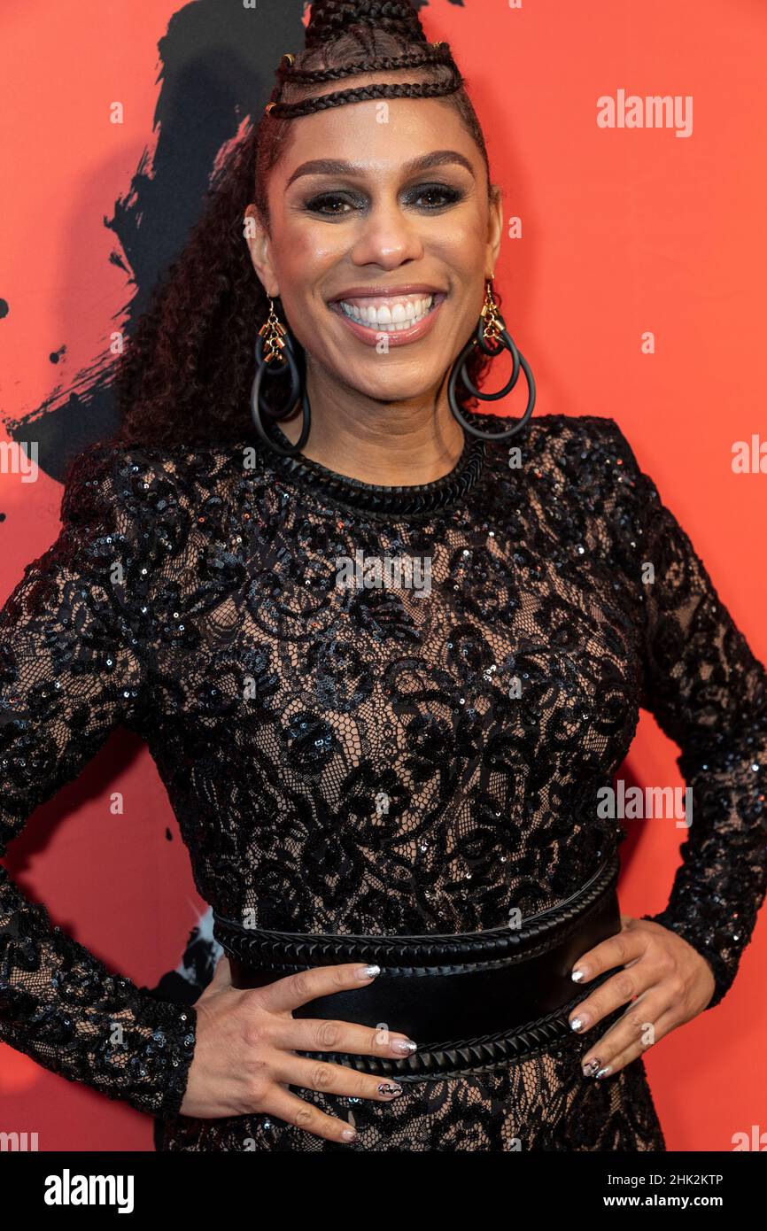 New York, NY - February 1, 2022: Princess Sarah Culberson attends "MJ ...