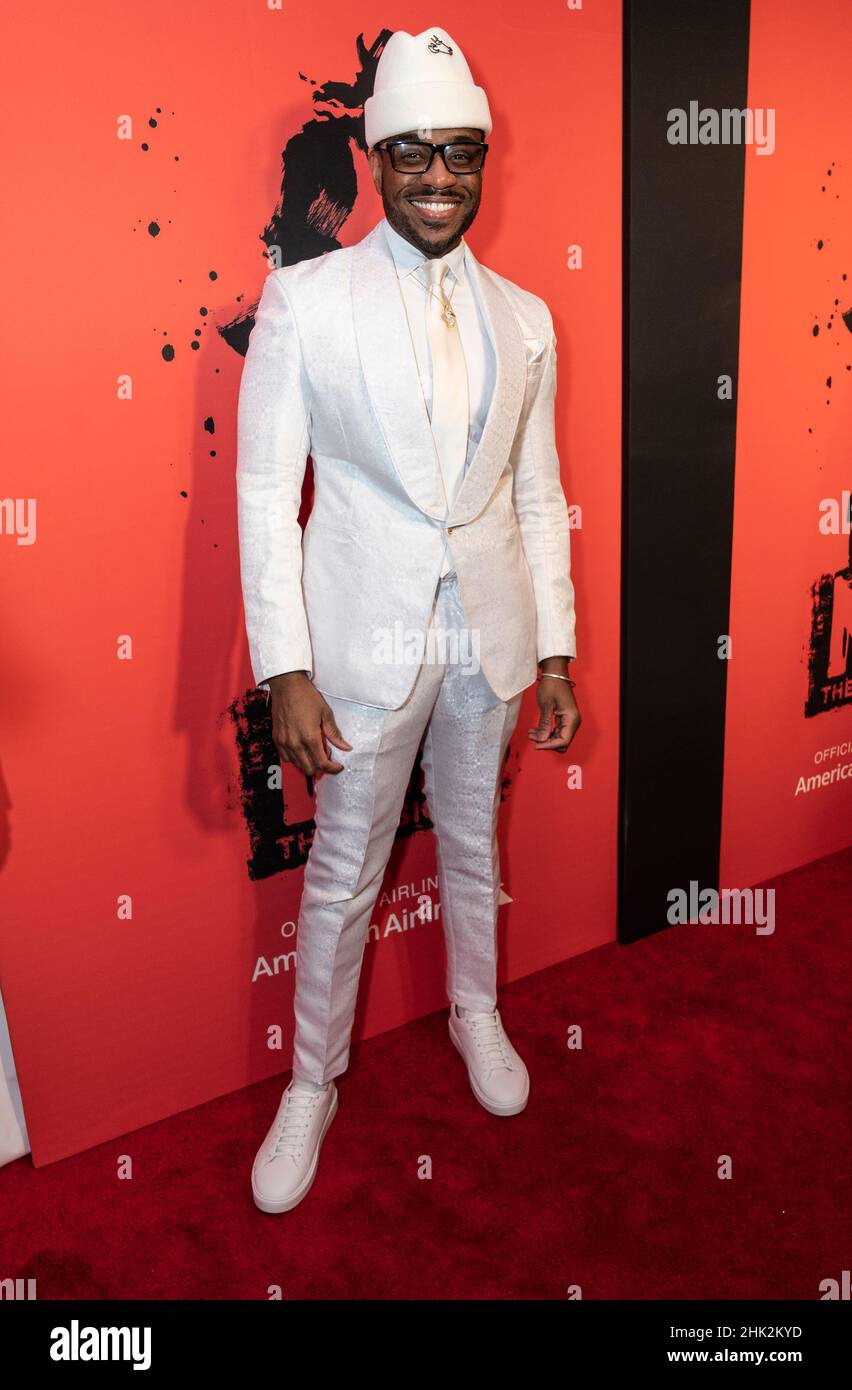 New York, USA. 01st Feb, 2022. Antoine L. Smith attends "MJ" The ...