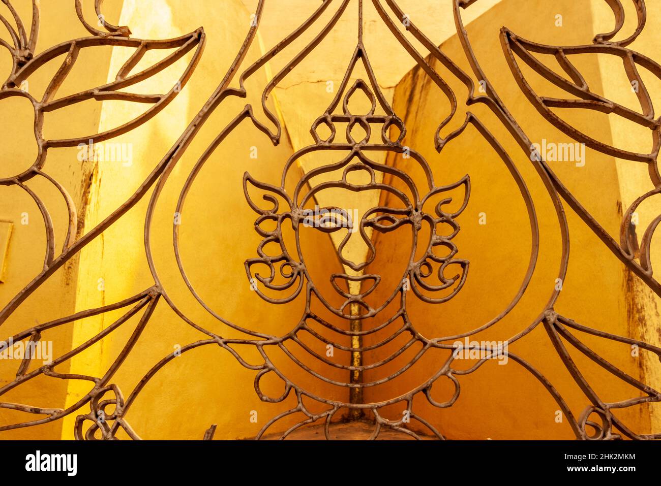 Architectural detail at Pha That Luang (Great Stupa in Lao) is a ...