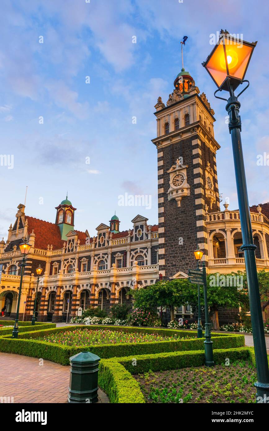 The Dunedin Railway Station, Dunedin, South Island, New Zealand ... The Dunedin Railway Station, Dunedin, South Island, New Zealand ...