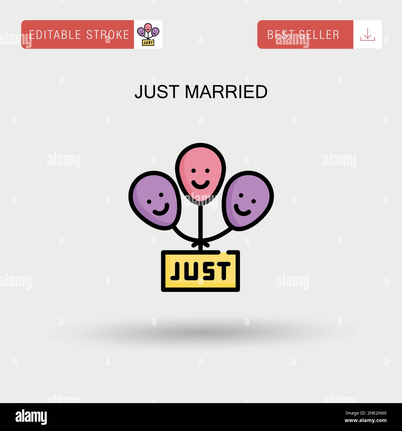 Happy bride groom letter Stock Vector Images - Alamy