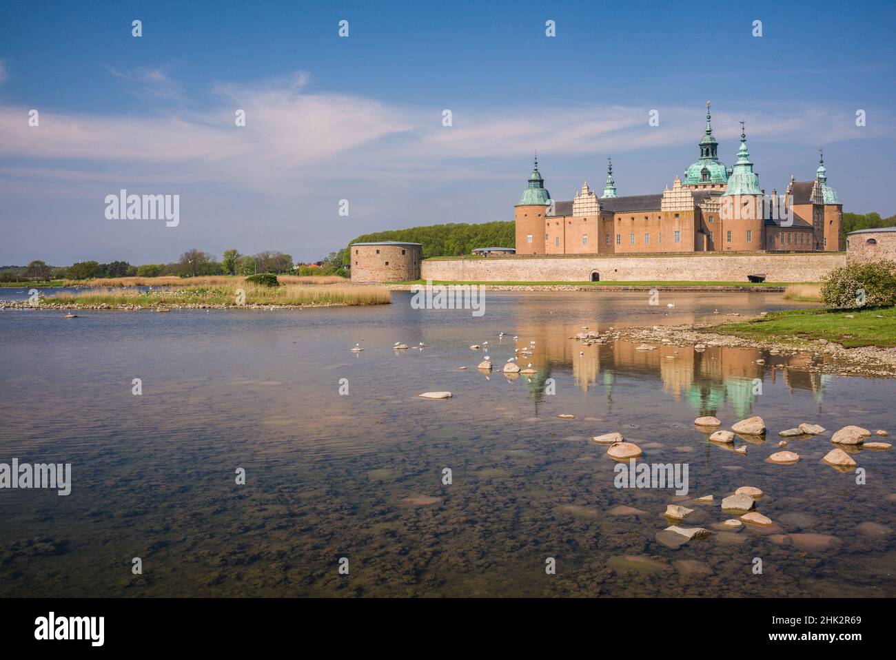 Sweden, Kalmar, Kalmar Slott castle Stock Photo - Alamy