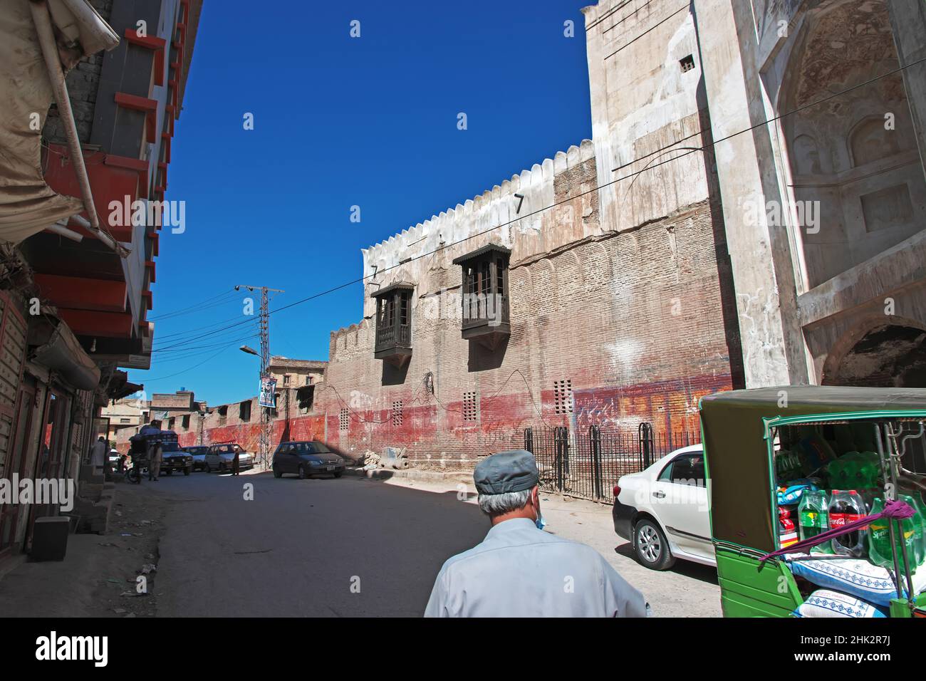 The vintage street in Peshawar, Pakistan Stock Photo - Alamy