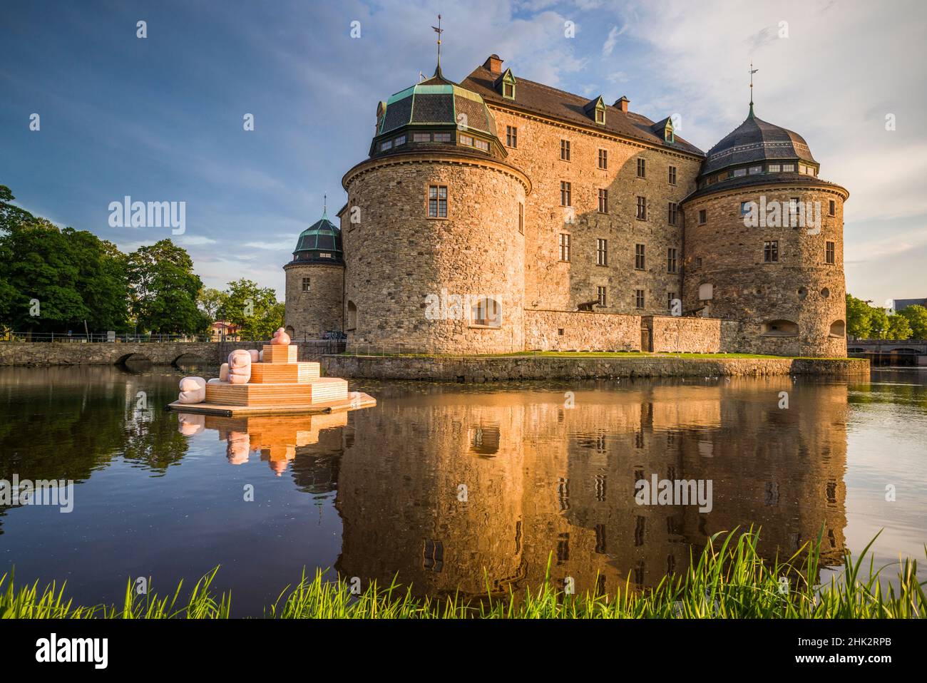 Sweden, Narke, Orebro, Orebro Castle, exterior Stock Photo - Alamy