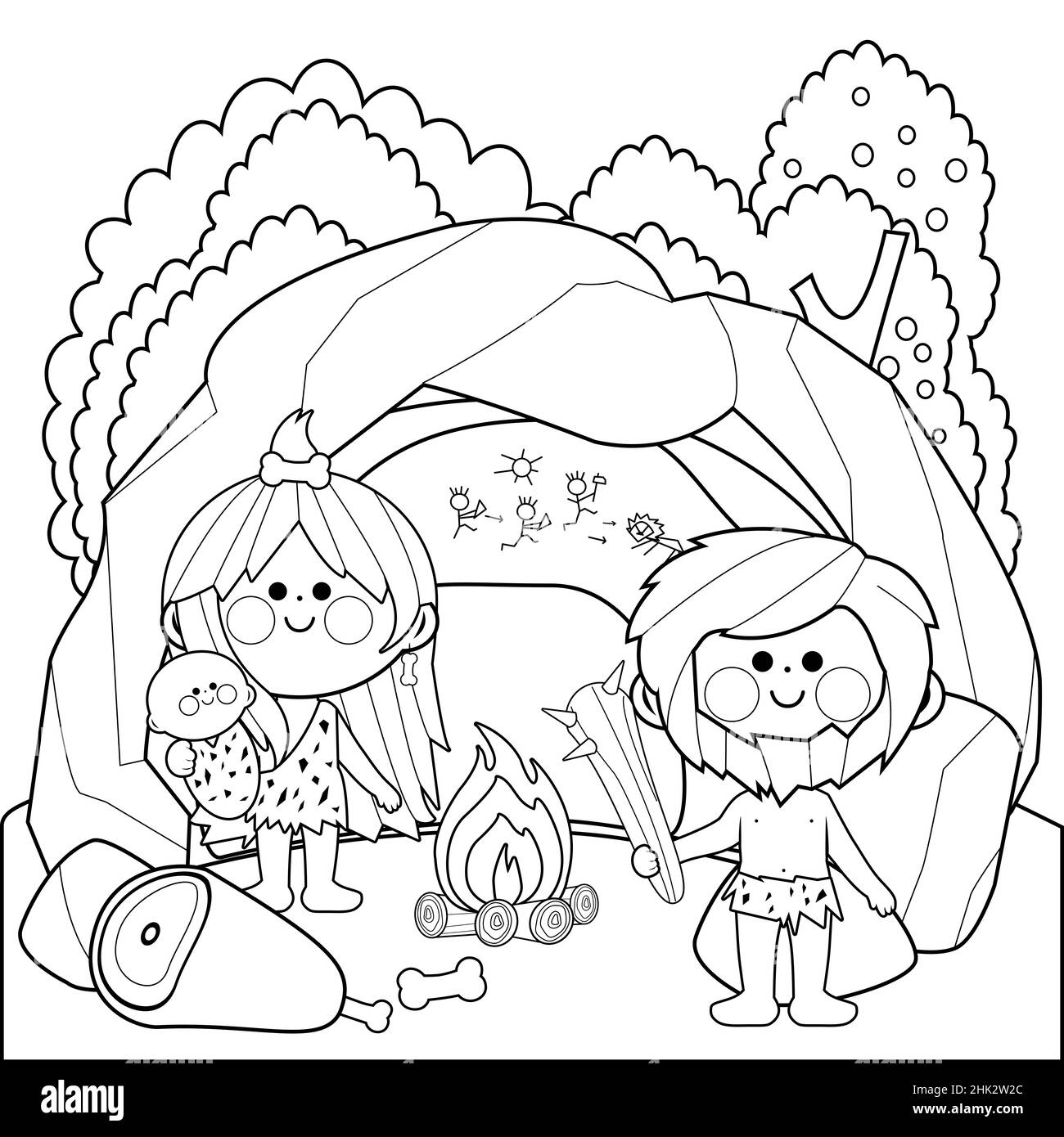 Cave line Black and White Stock Photos & Images - Alamy