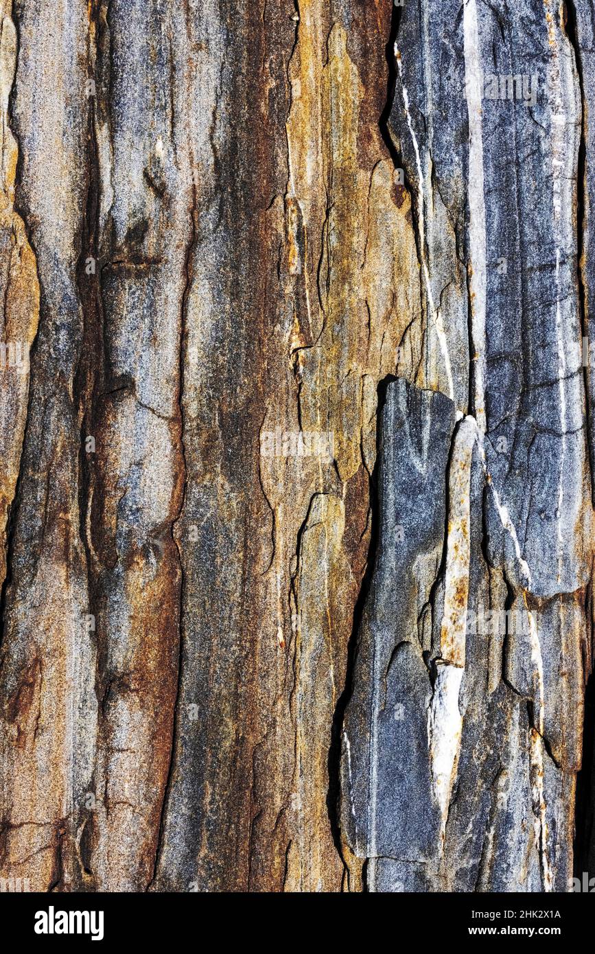 Striated rock hi-res stock photography and images - Alamy