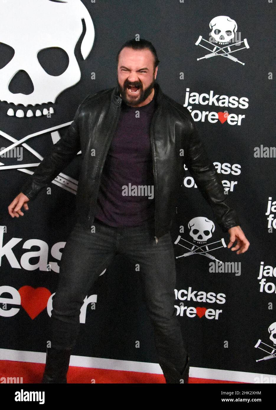 Los Angeles, California, USA 1st February 2022 WWE Wrestler Drew ...