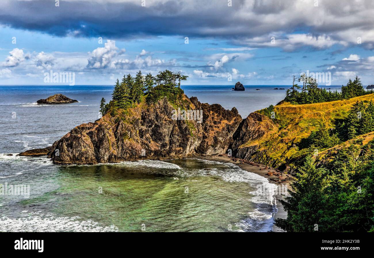 USA, Oregon, Cape Sebastian Stock Photo - Alamy