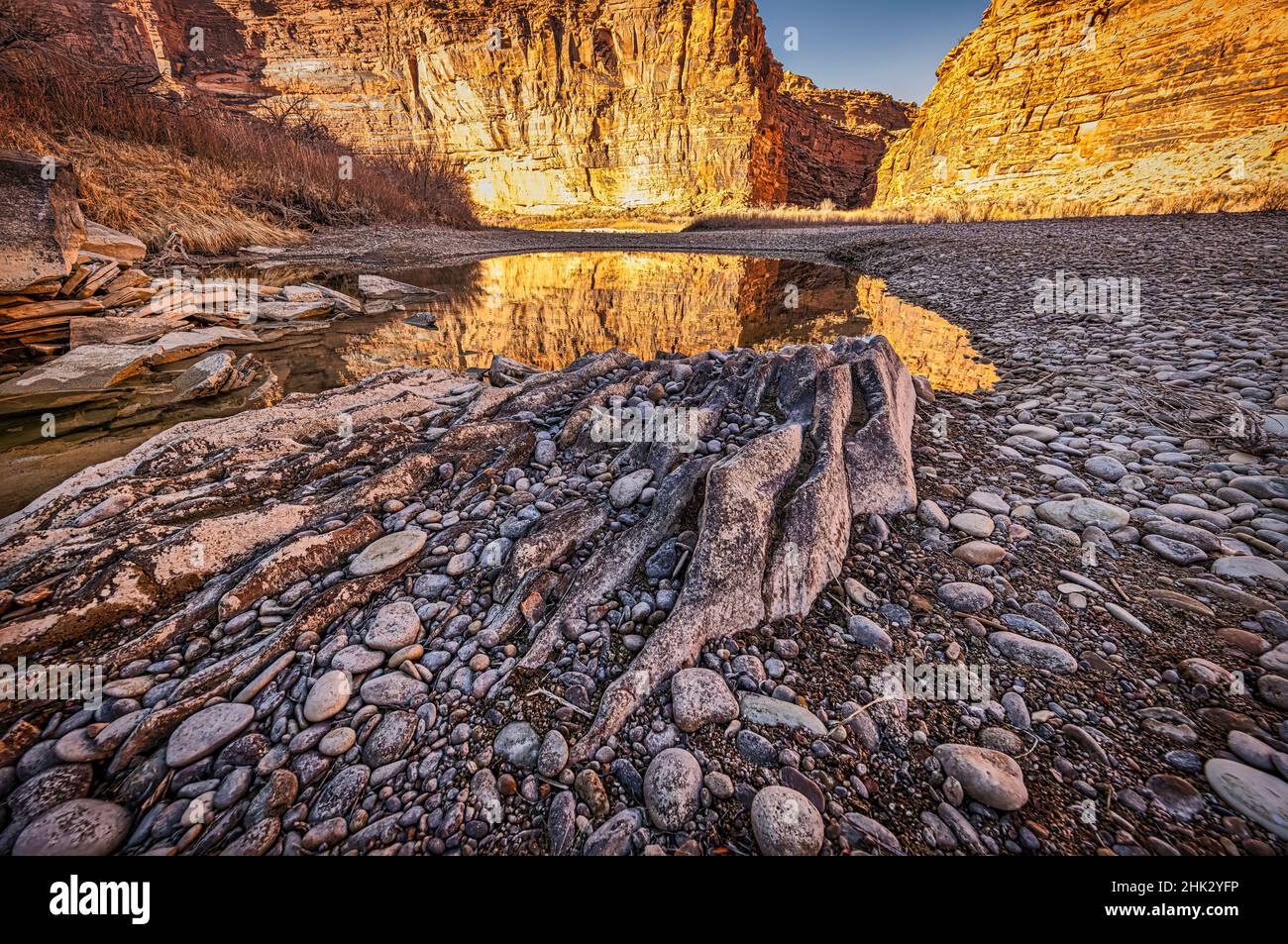 Pool, Colorado River, Moab, Utah Stock Photo - Alamy