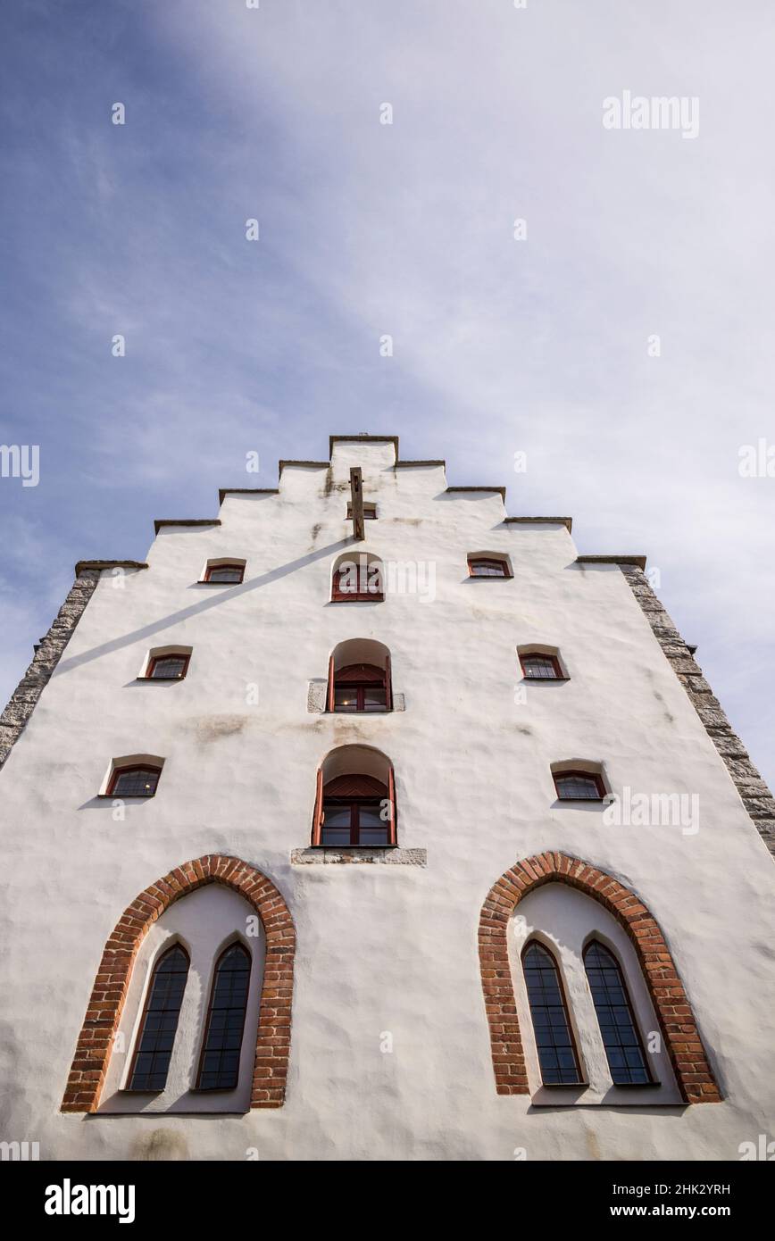 Sweden, Gotland Island, Visby, medieval building (Editorial Use Only ...