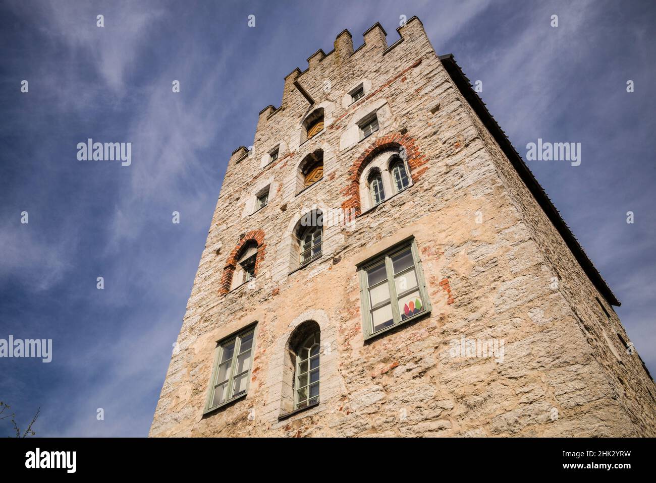 Sweden, Gotland Island, Visby, Old Apothecary building (Editorial Use ...