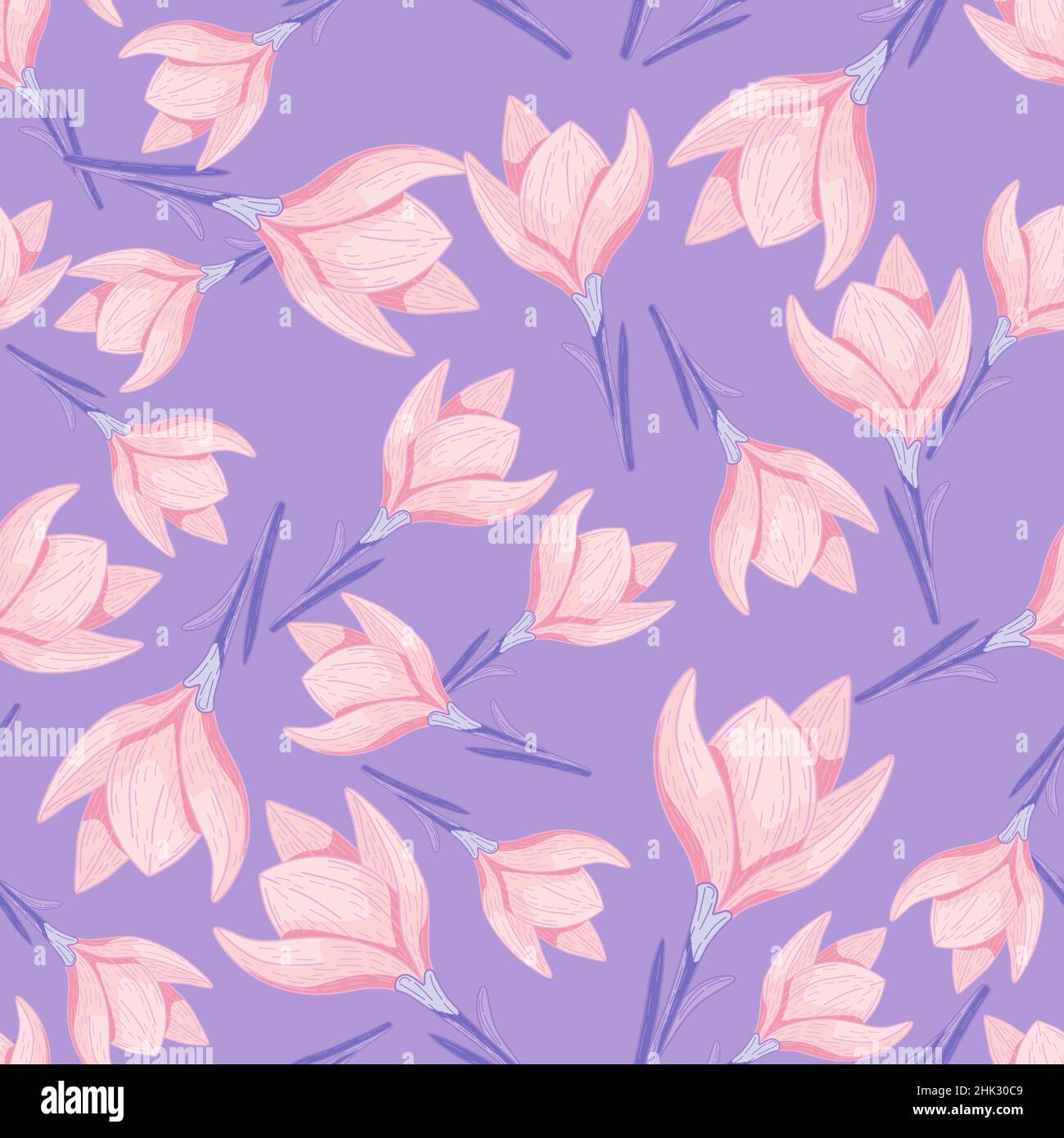 Light Purple Floral Pattern