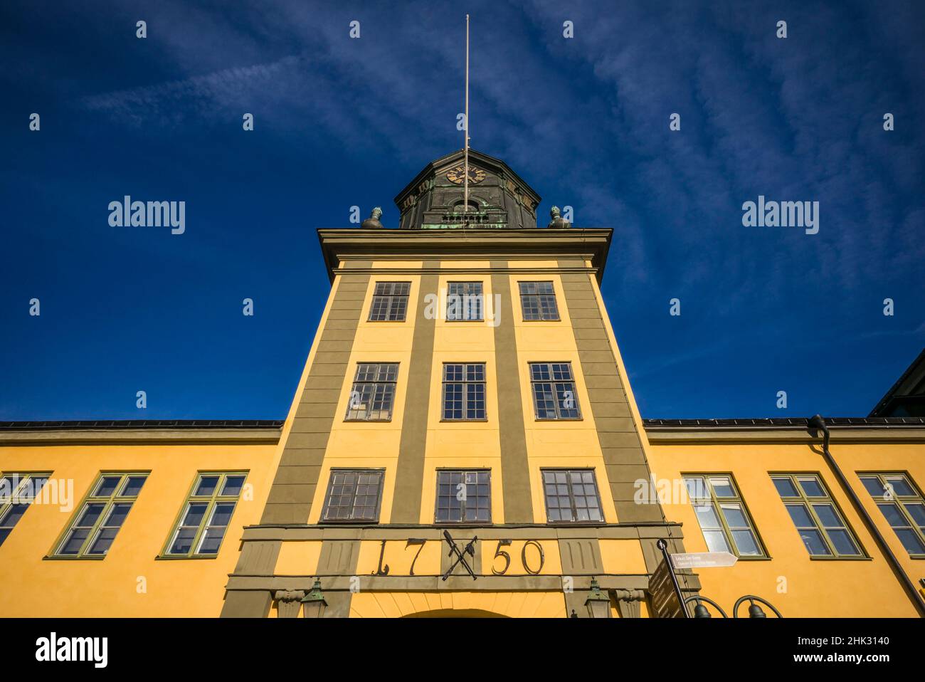Sweden, Norrkoping, early Swedish industrial town, 18th century factory ...